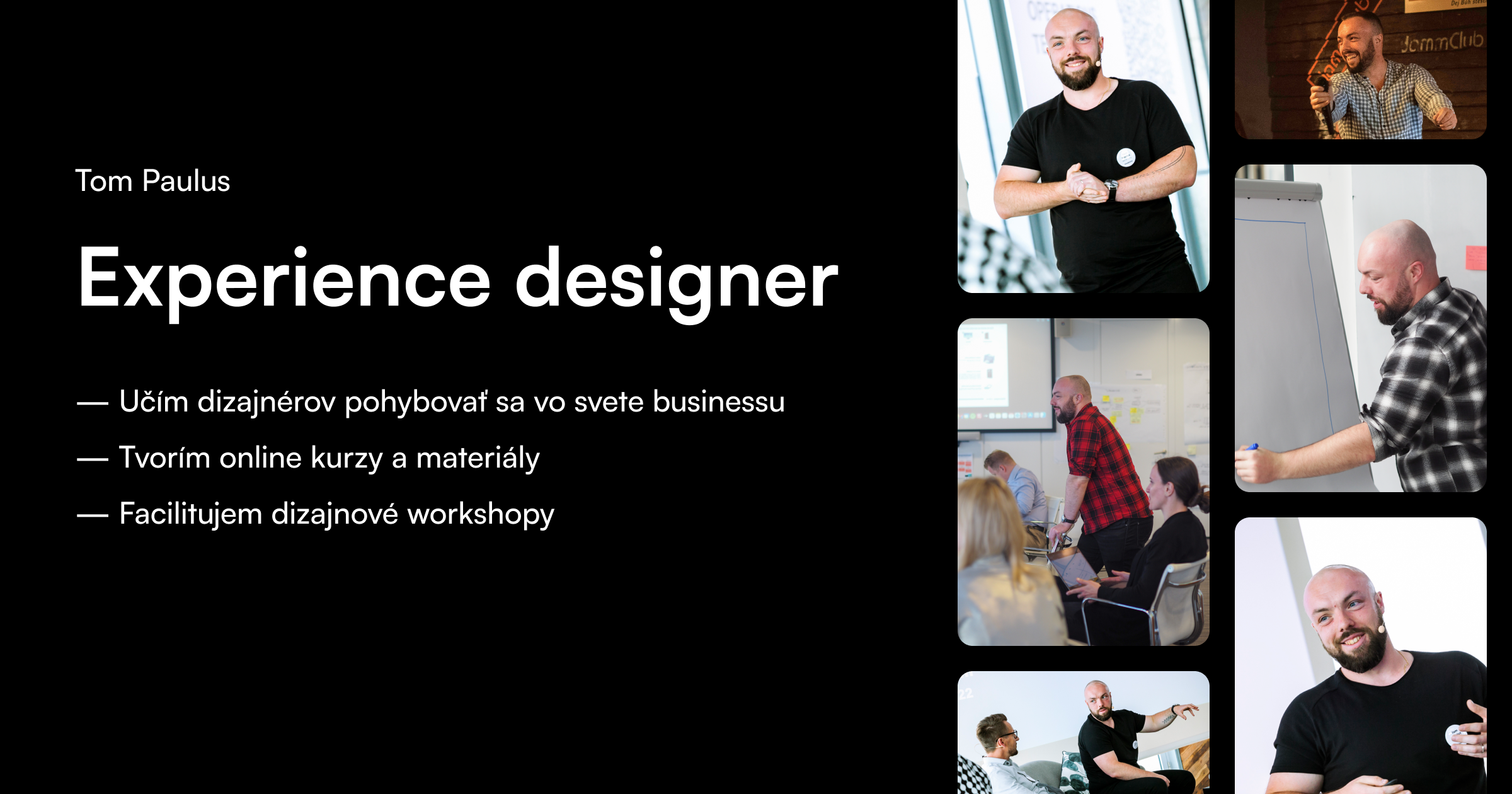 Tom Paulus — Experience designer v Prahe